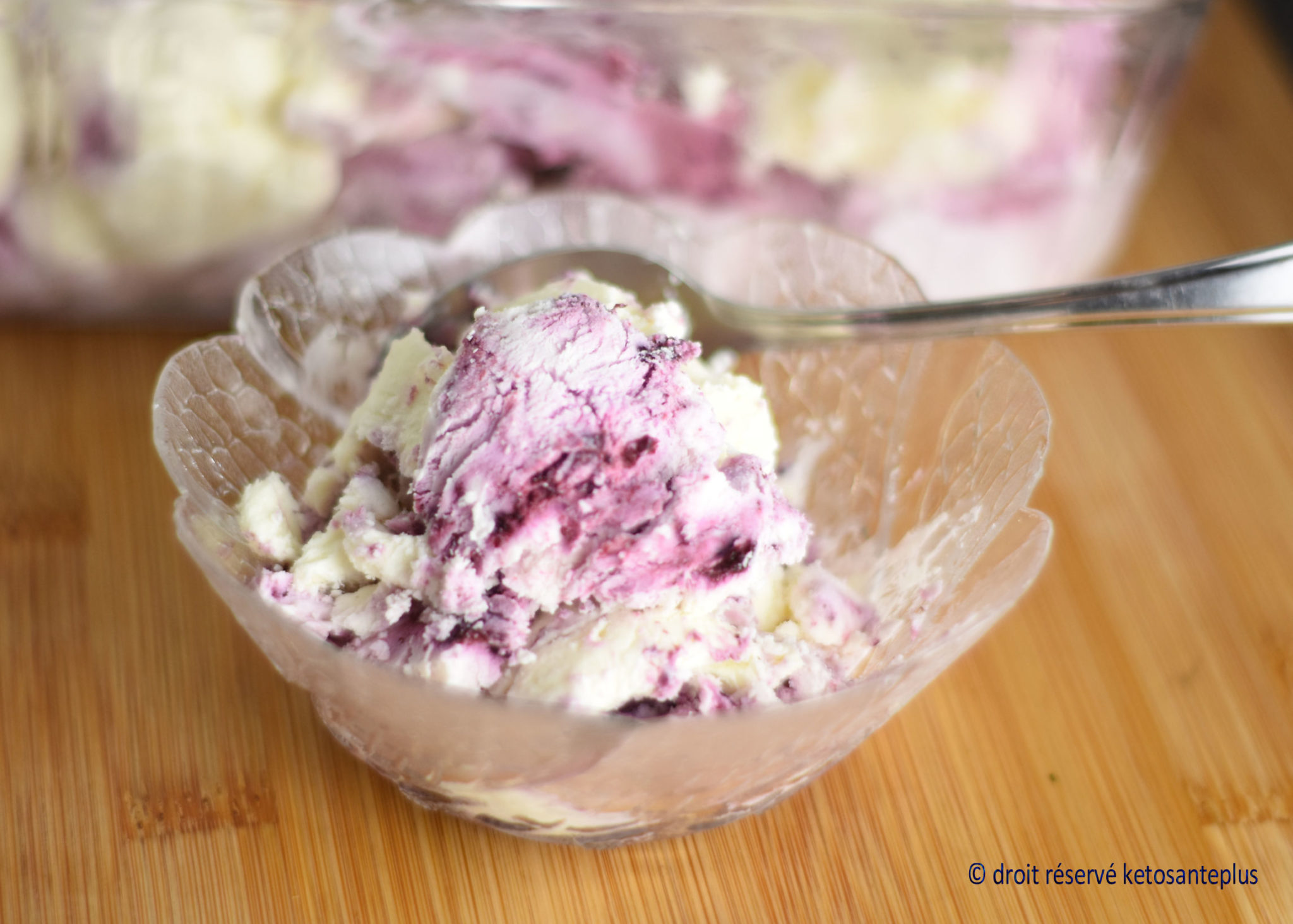 Crème glacée gâteau au fromage et bleuets keto - Keto Santé Plus — Blog ...
